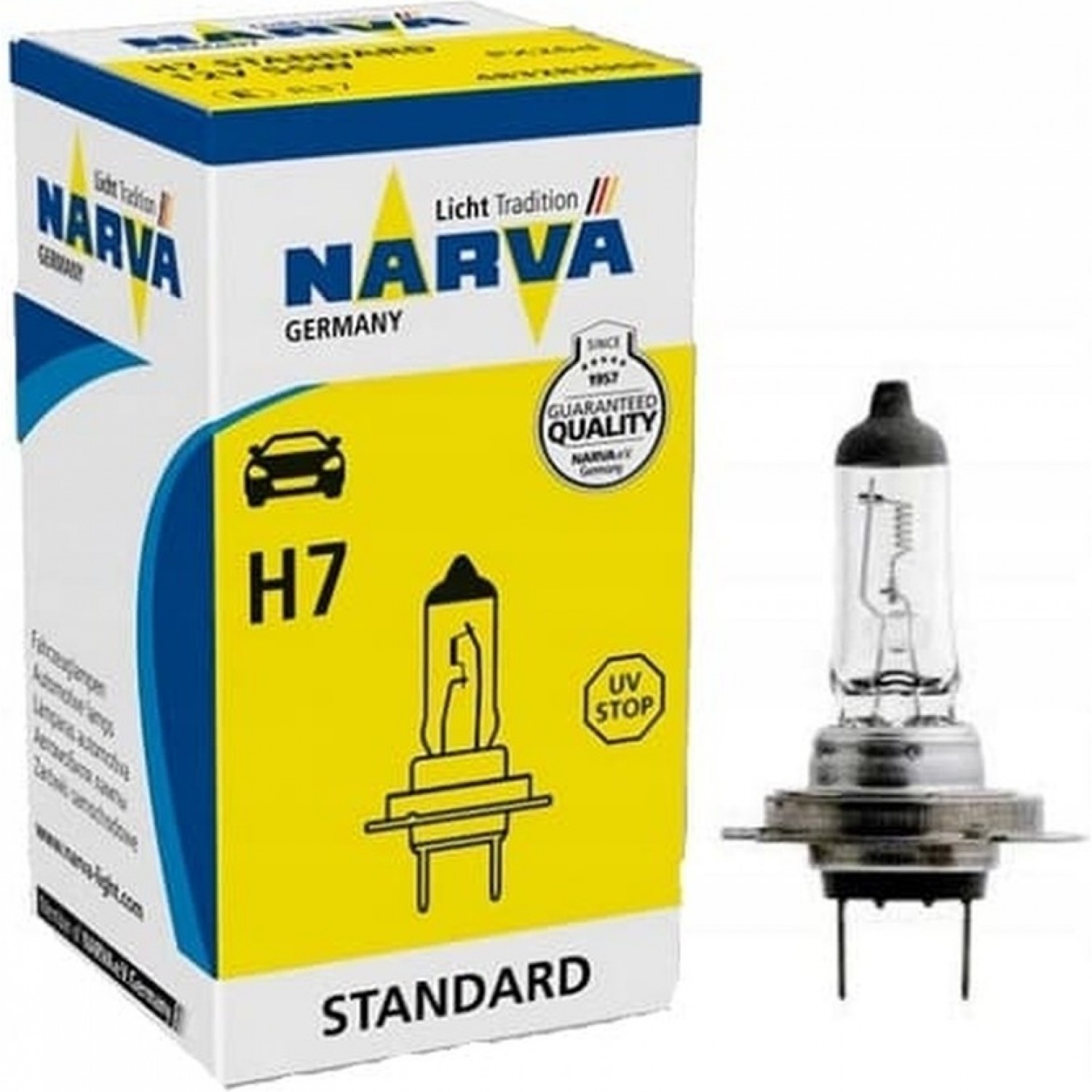 NARVA STANDARD H7 12V 55W 48077983. Купить Лампы на Официальном Сайте ...
