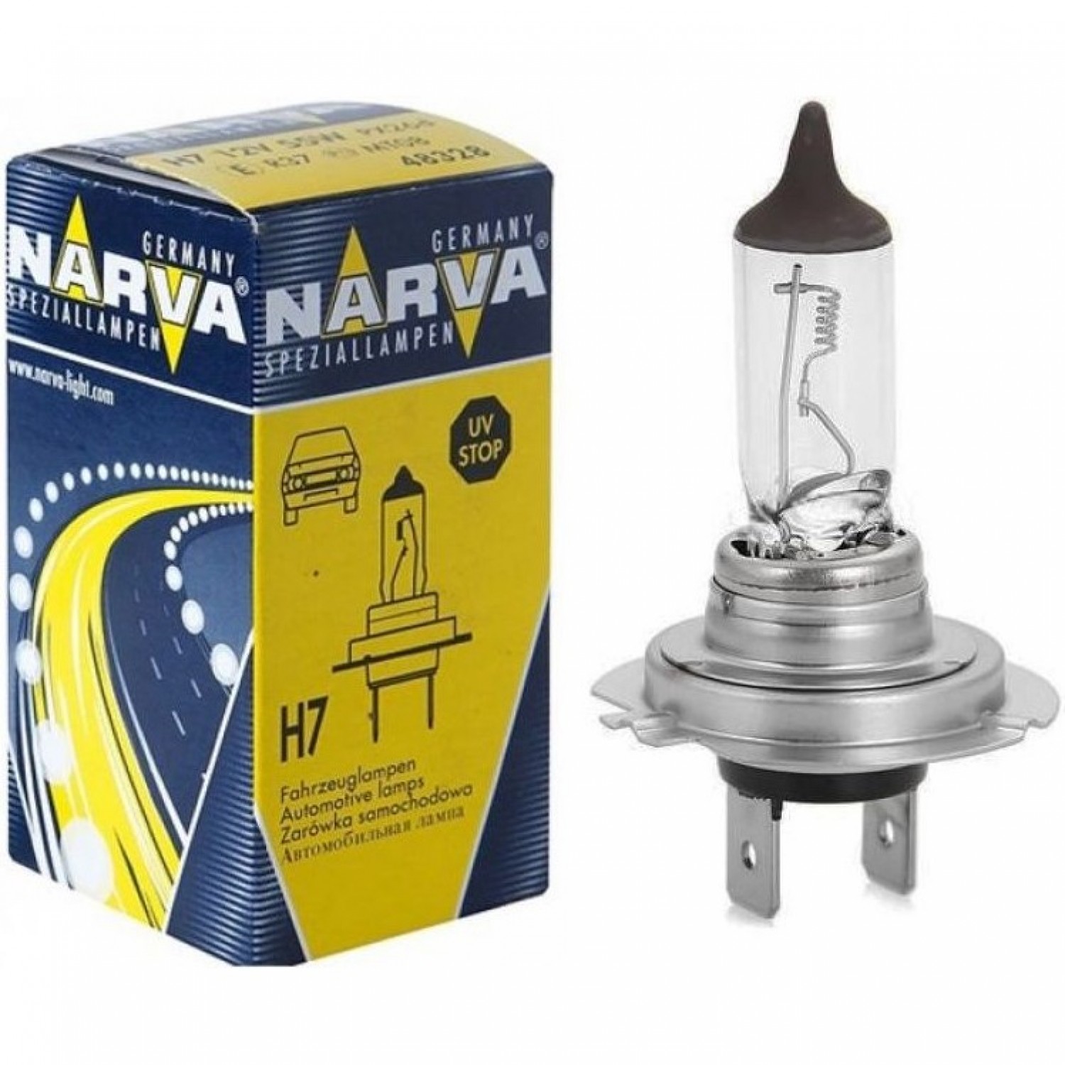 NARVA STANDARD H7 24V 70W PX26d Б1/20 70533269. Купить Лампы на ...